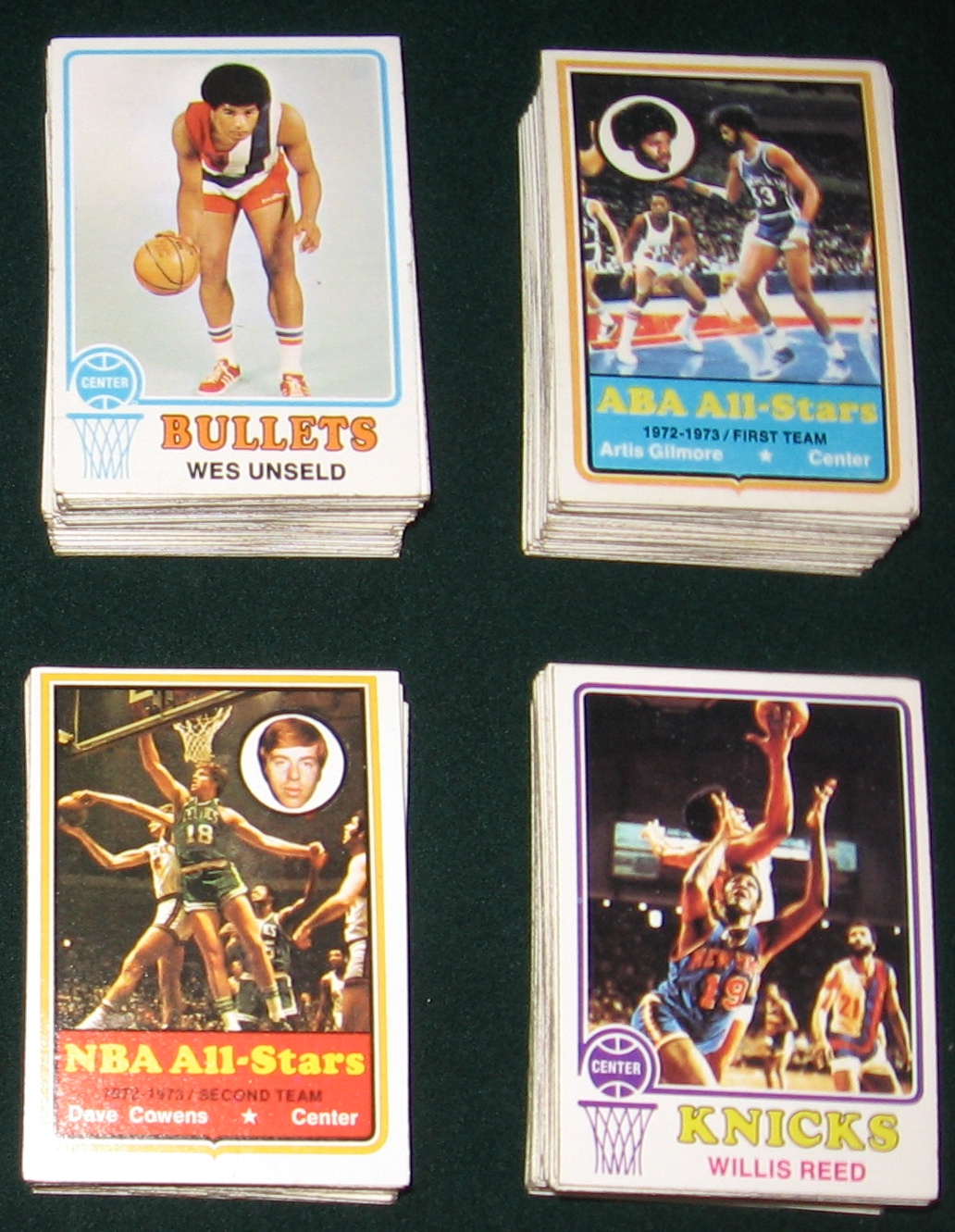 Lot Detail 1973 73 Topps Basketball Partial Set 257 264